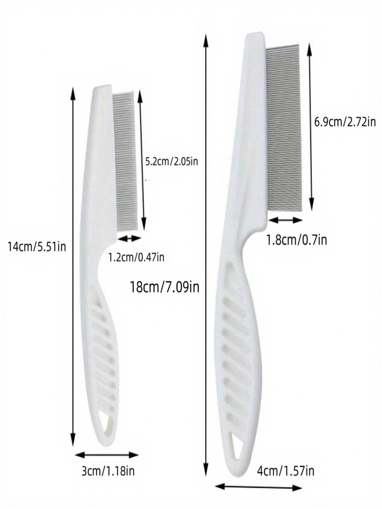 Stainless Steel Flea Comb For Cats And Dogs: Effective Insect Repellent ...