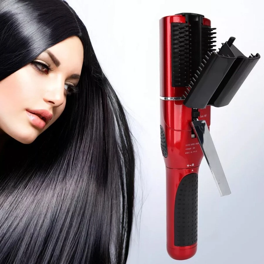 Máquina Para Cortar Puntas Abiertas Del Cabello Dañado Elimina Orzuela ...