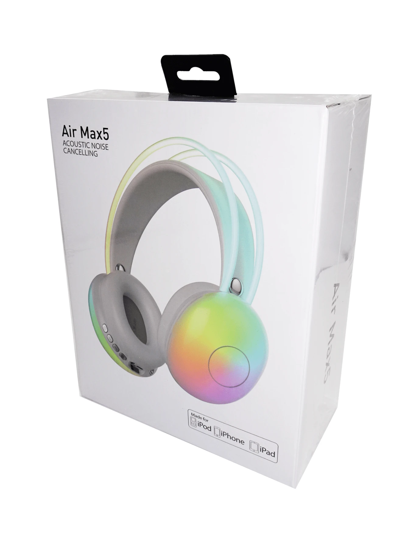 Audífonos Bluetooth Luz RGB para Iphone y Android AirMax5 | Moda de ...