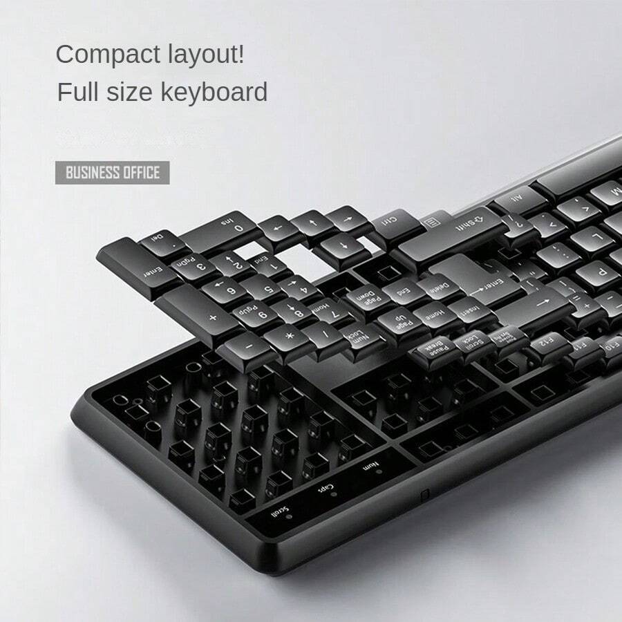 Wireless Keyboard And Mouse Computer Laptop Keyboard And Mouse Set Mute ...