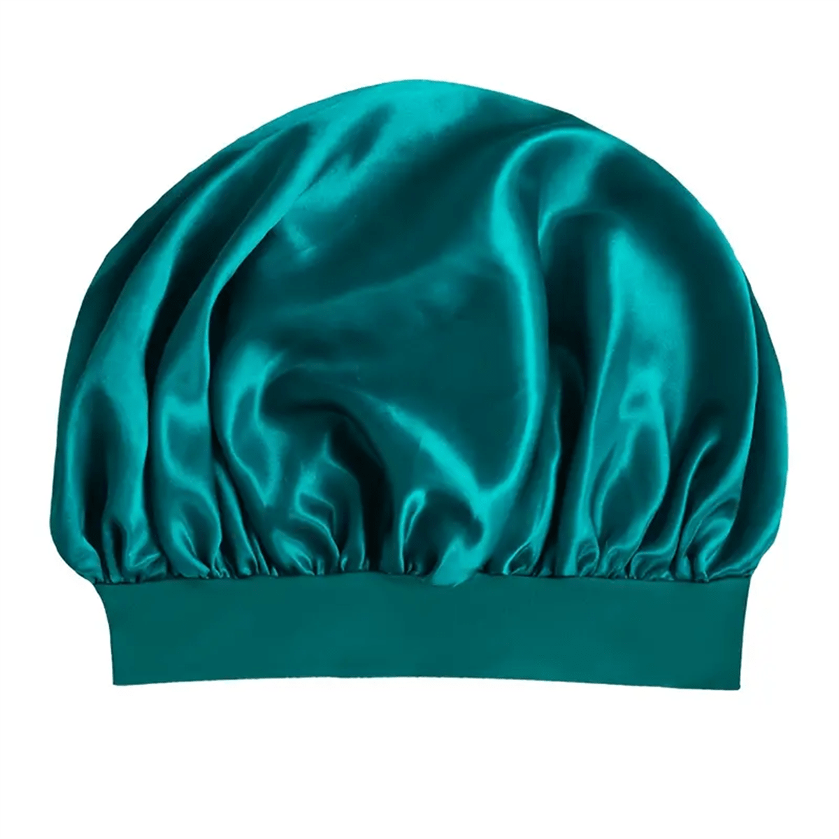 Silk Satin Bonnet With Adjustable Strap, For Women With Natural Curly ...