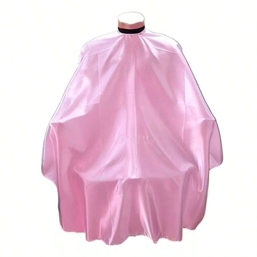 Kit 2 Adult Satin Cutting Capes 1 Plain Pink And 1 Plain In Assorted Colors Professional For ...