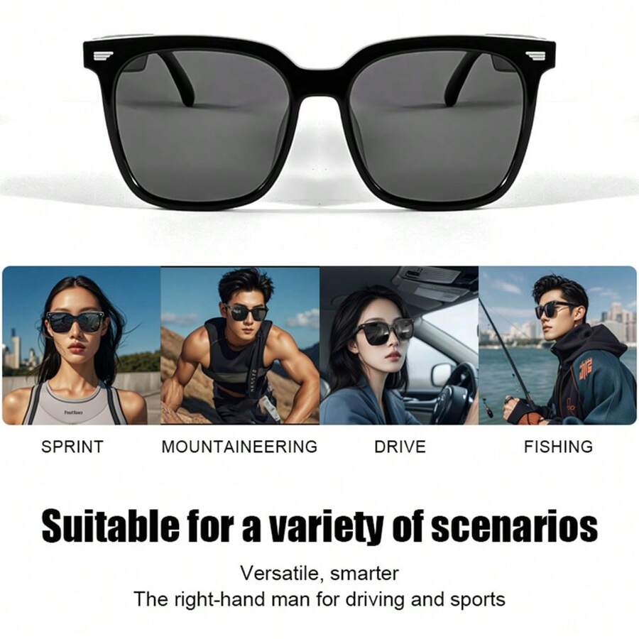 Smart Glasses, Multi-Function Glasses, Touch Control Wireless Glasses ...