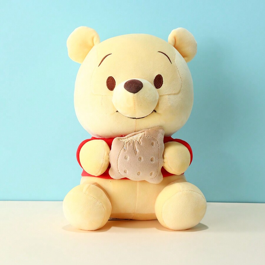 Miniso Peluche Winnie l'Ourson Miniso. Jouet en peluche assis, doux et mignon. Cadeau idéal ...