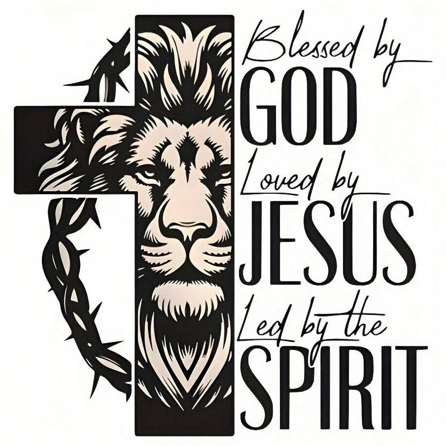 1pc/2pcs/3pcs, Lion King Themed Ironing Sticker For Men, Christian ...