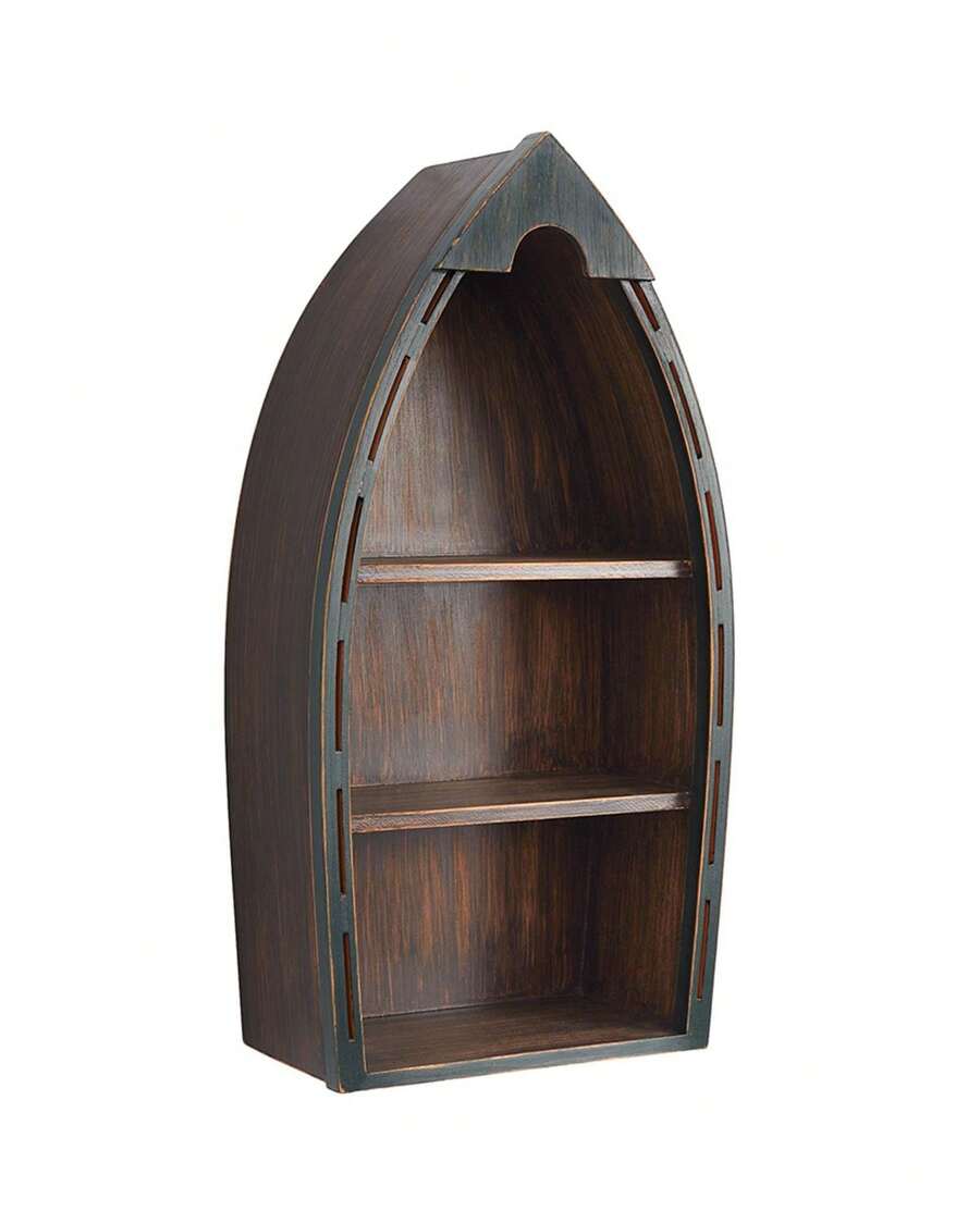 Canoe Wall Decor - Nautical Art For Home And Office - Natural/Green ...