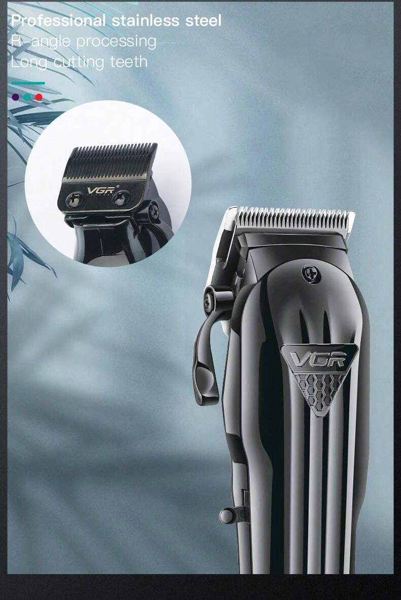 VGR VGR Hair Cutting Machine Professional Hair Clipper Hair Trimmer Electric Shaver Adjustable ...