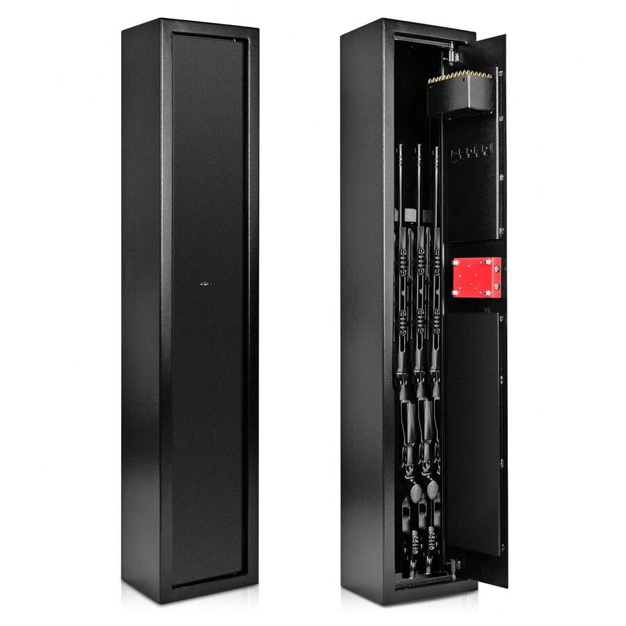 3 Rifle Gun Safe, Gun Safety For Home Rifles And Handguns, Long Rifle ...