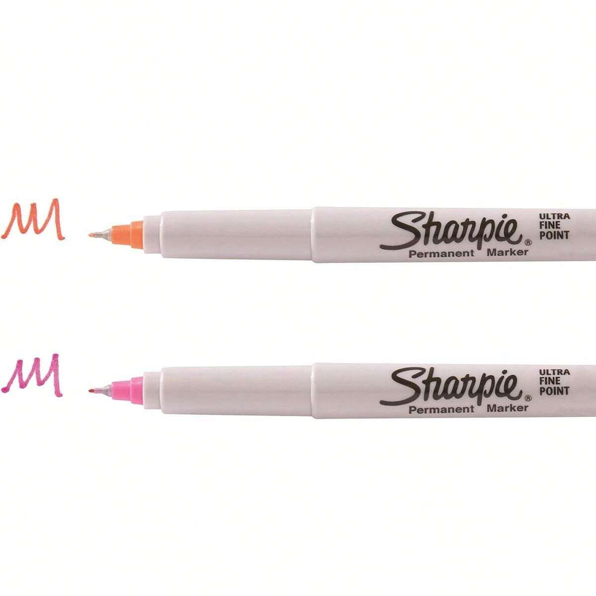 One, Sharpie Color Permanent Marker, Ultra-Fine Nibs, Multiple Colors ...