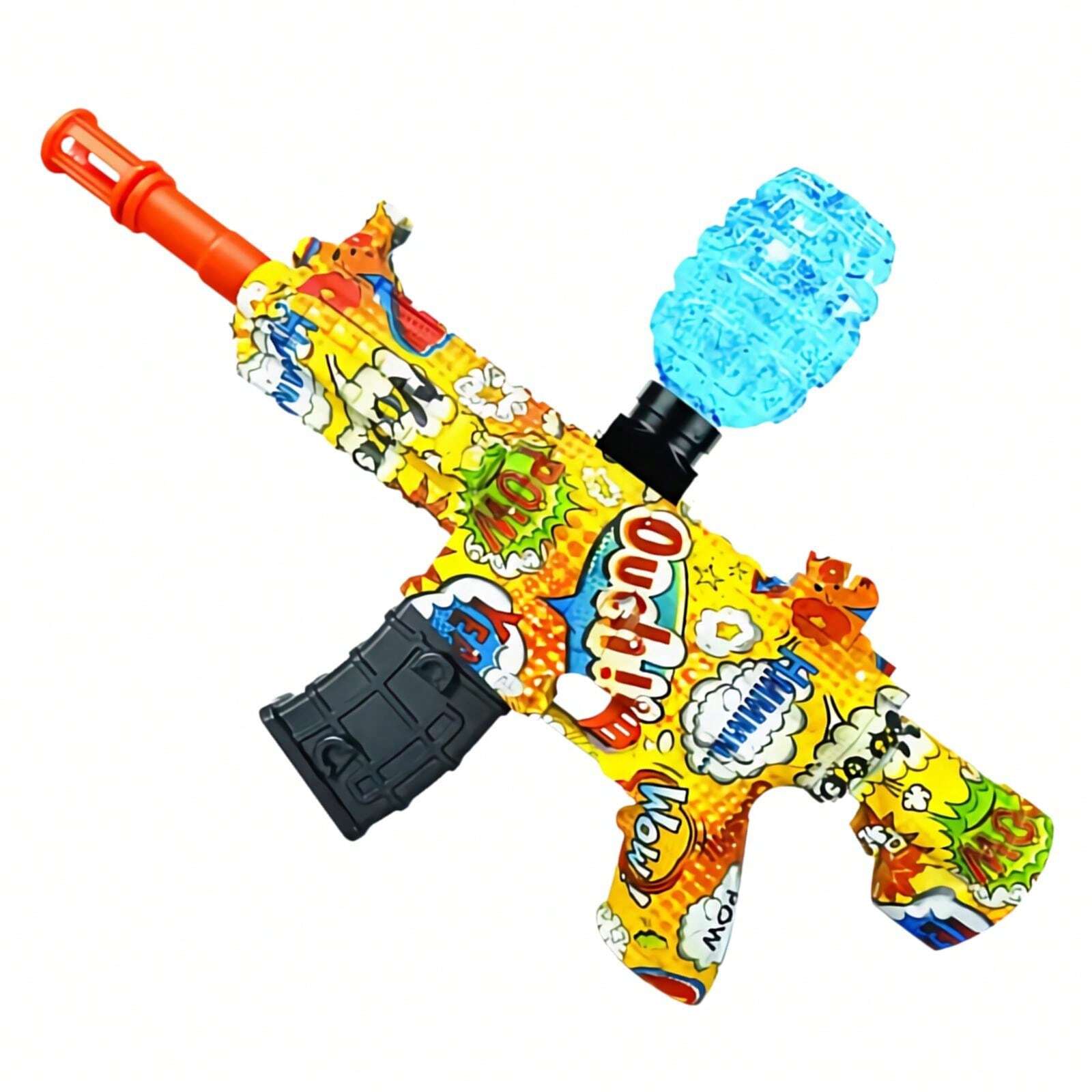 Nova Pistola de Brinquedo à Gel Elétrica M416, Tiro de Alta Velocidade, Brinquedos de Jogo para ...