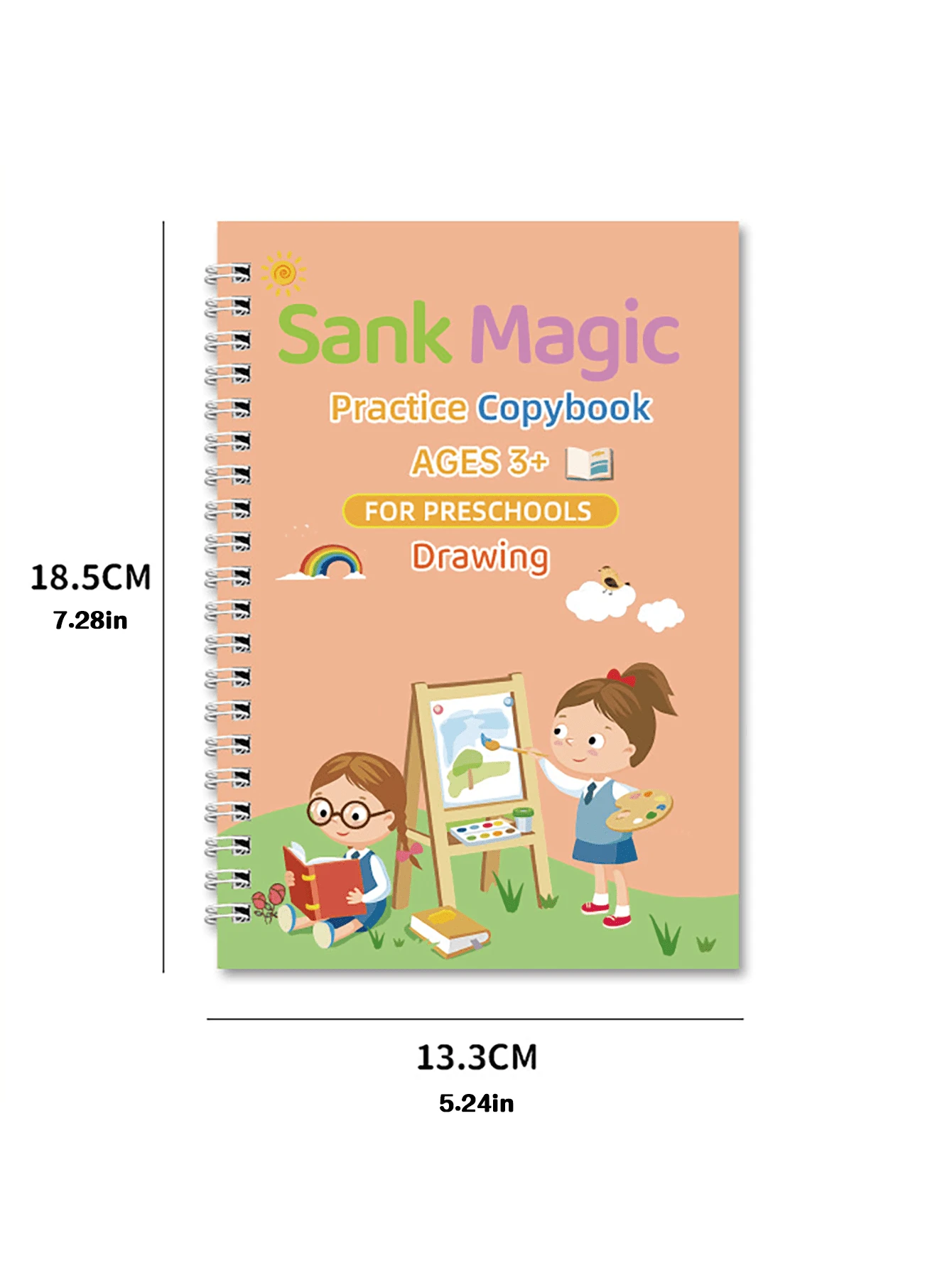 Magic Grooved Practice Copybook 1 Pack With Practice Disappearing Pen ...