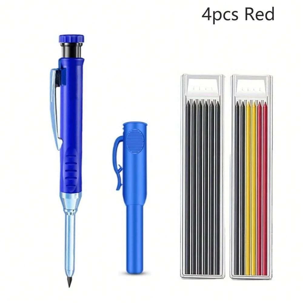 2.8mm Carpenter Pencil With Sharpener And Cap, Mechanical Carpenter ...