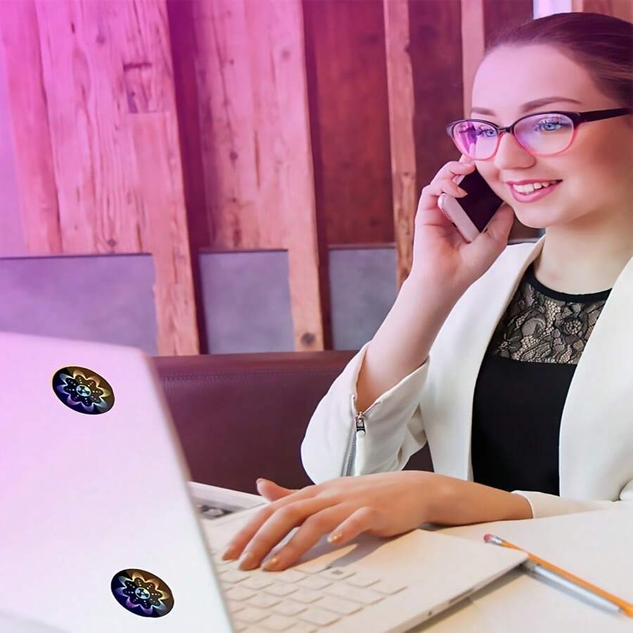 Universal Radiation Stickers Mobile Phone Anti-Radiation Metal Sticker ...