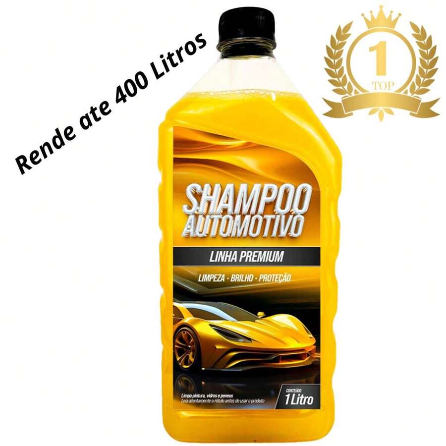 Automotive Shampoo 1 Liter Yields Up To 400 Liters Cars Intense ...