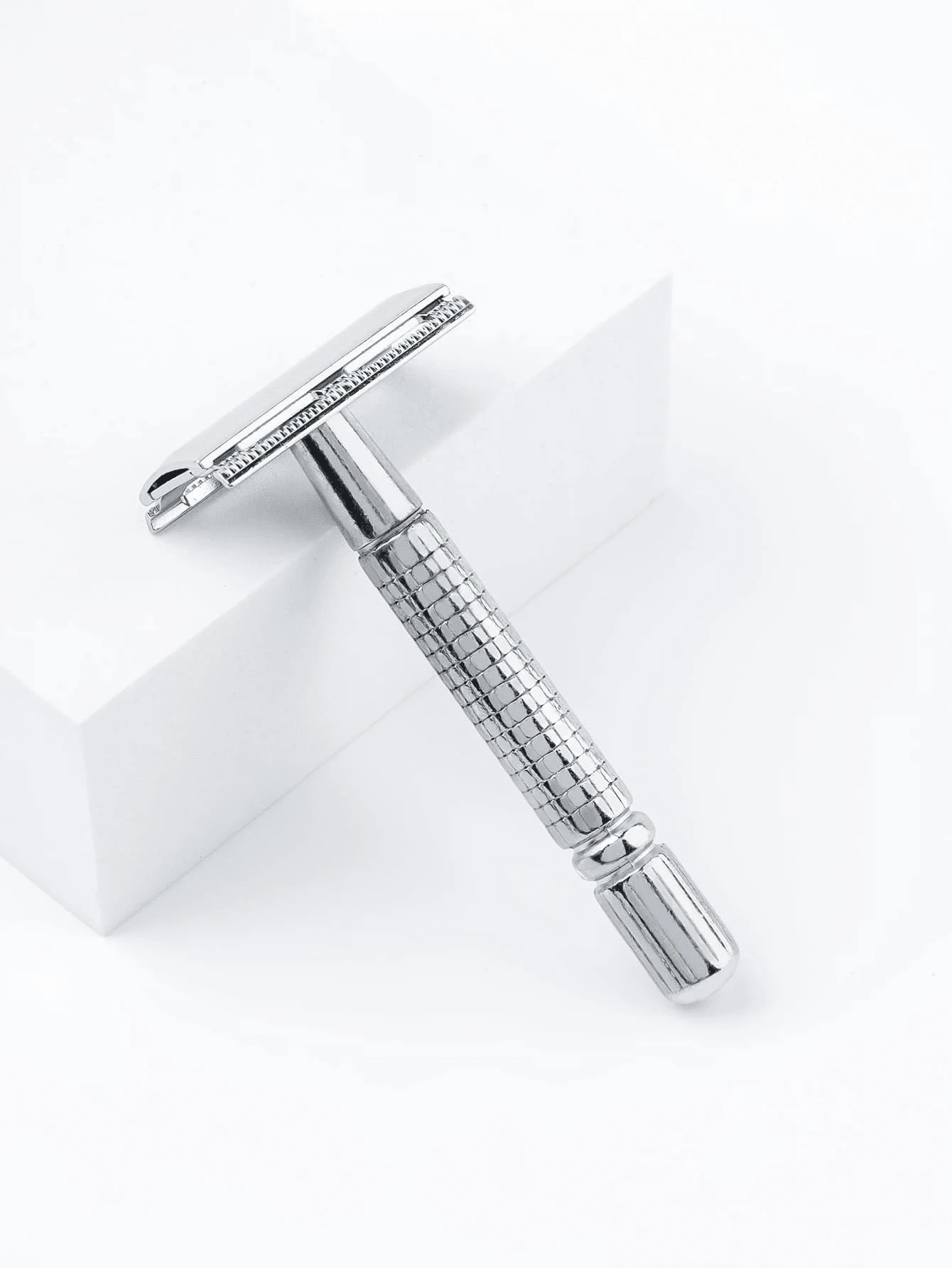 1 pieza Maquinilla de afeitar de seguridad de acero inoxidable para ...