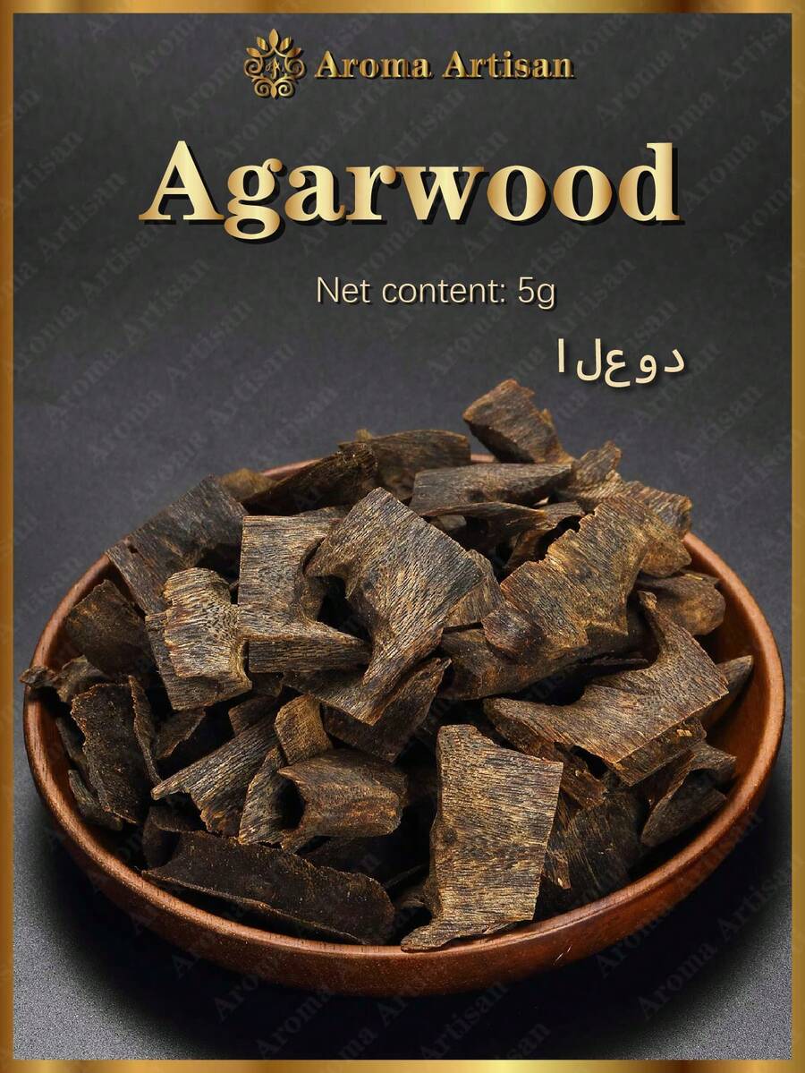 5g, Agar-oud de Alto Teor de Óleo, Sândalo de Alta Qualidade, Agar-oud, Auxilia no Sono e ...