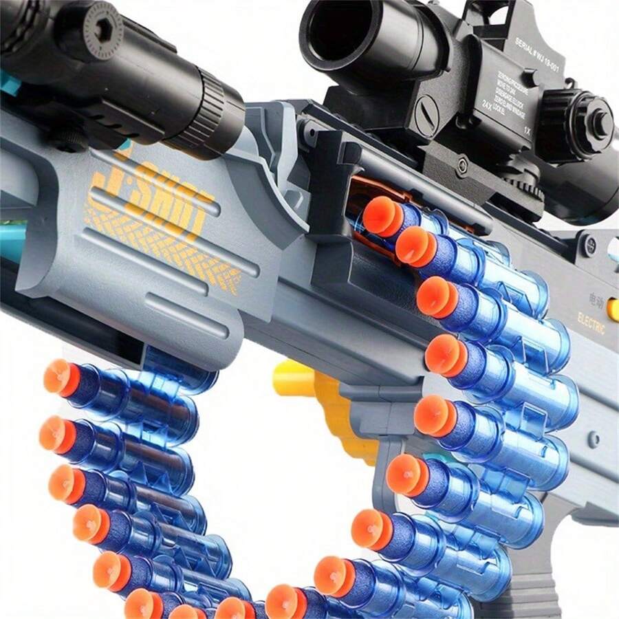 The M249 Toy Soft Bullet Gun Has Multiple Shooting Modes The Toy Gun ...