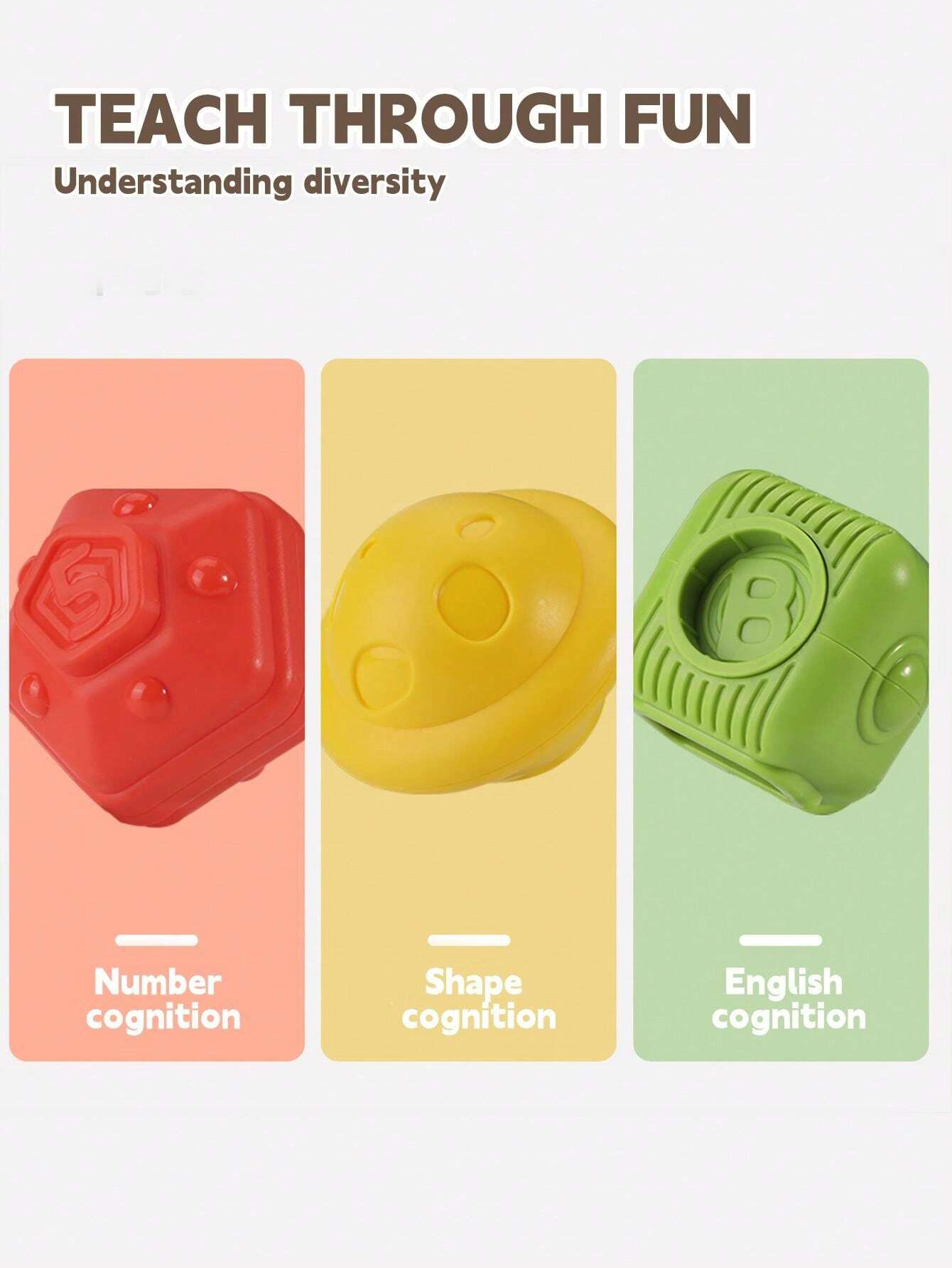 1pc Baby Sensory Ball Toys, Infant Textured Grab Ball Playset, Children ...