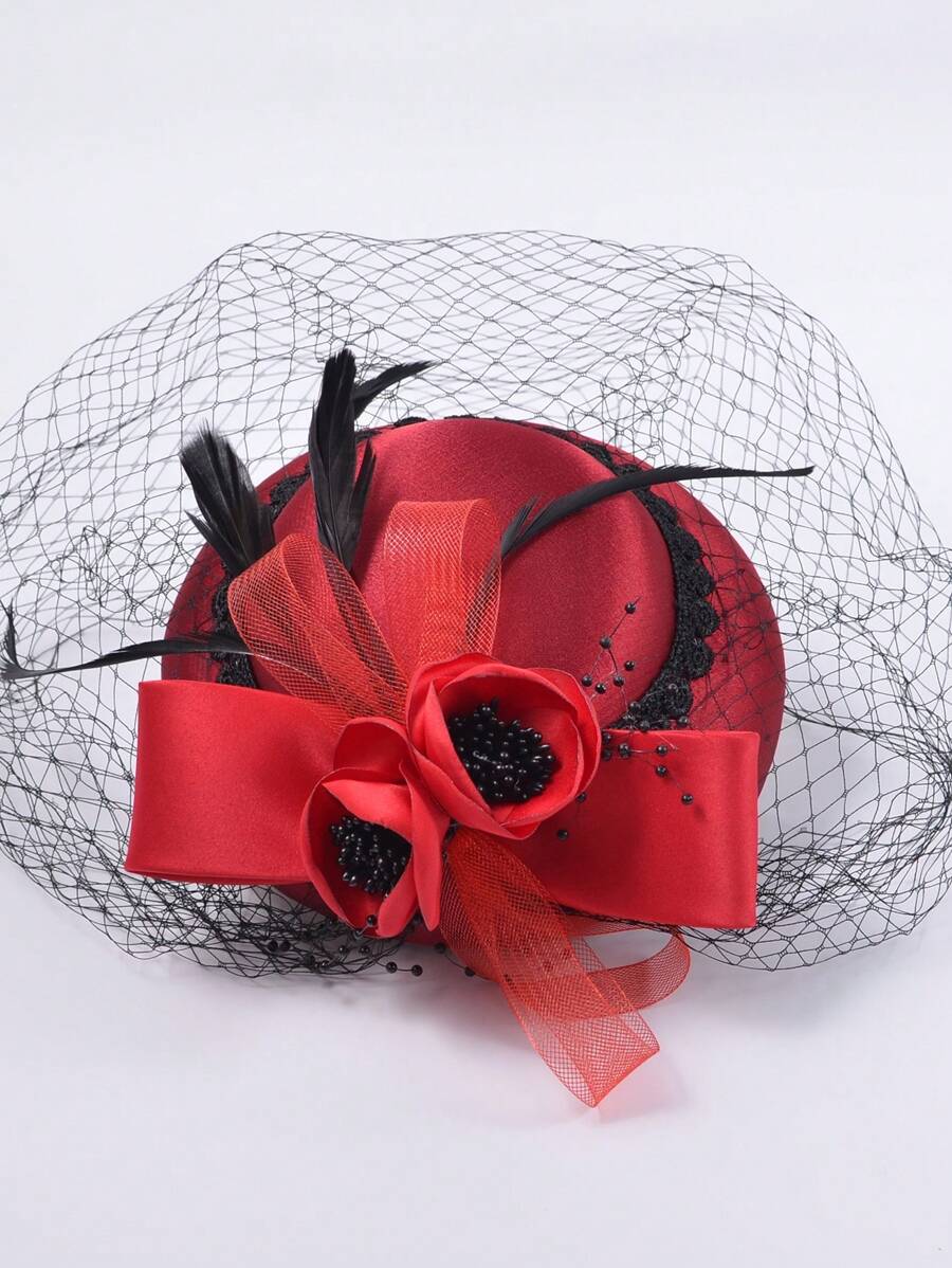 Marineblauer Mini Hut im französischen Stil für Partys und Kopfschmuck ...