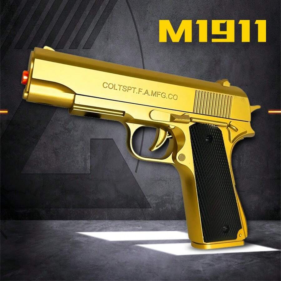 Manual Blaster Pistol - Toy Gun Pistol Without Charge, For Backyard Fun ...