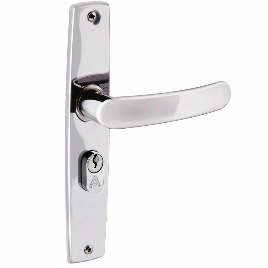 Polished Stainless Steel External Door Lock | Ring | Kit 10 Units ...