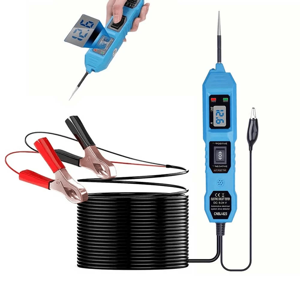 3.5-36VVersatile Vehicle Circuit Tester - LED Voltage Display & Bright ...