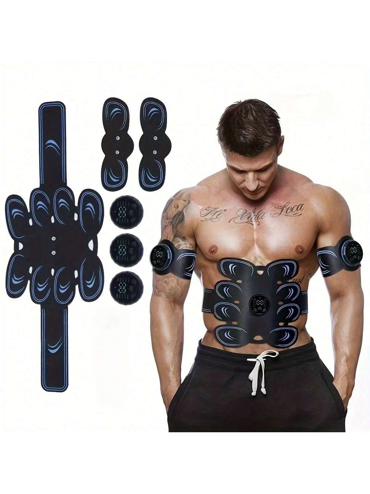 Ultimate Abs Sculpting: USB-Powered Smart Fitness Belt With 10 Modes ...