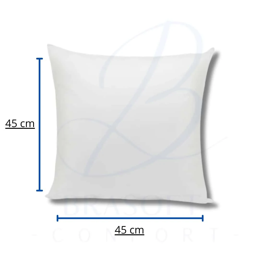 Kit 4 Brasoft 45x45 Cushion Refills – Extra Soft Siliconized ...