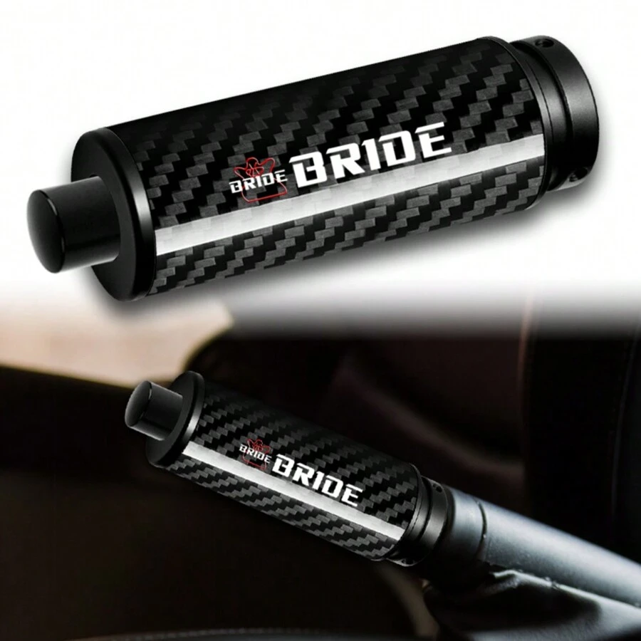 Universal Fitment JDM BRIDE Carbon Fiber Aluminum Car Handle Hand Brake ...