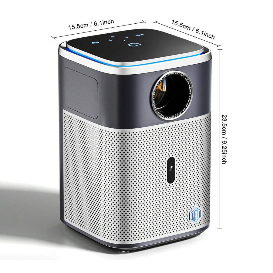 NBD Projector With 5G WiFi And Bluetooth,4K Support 600ANSI Native ...