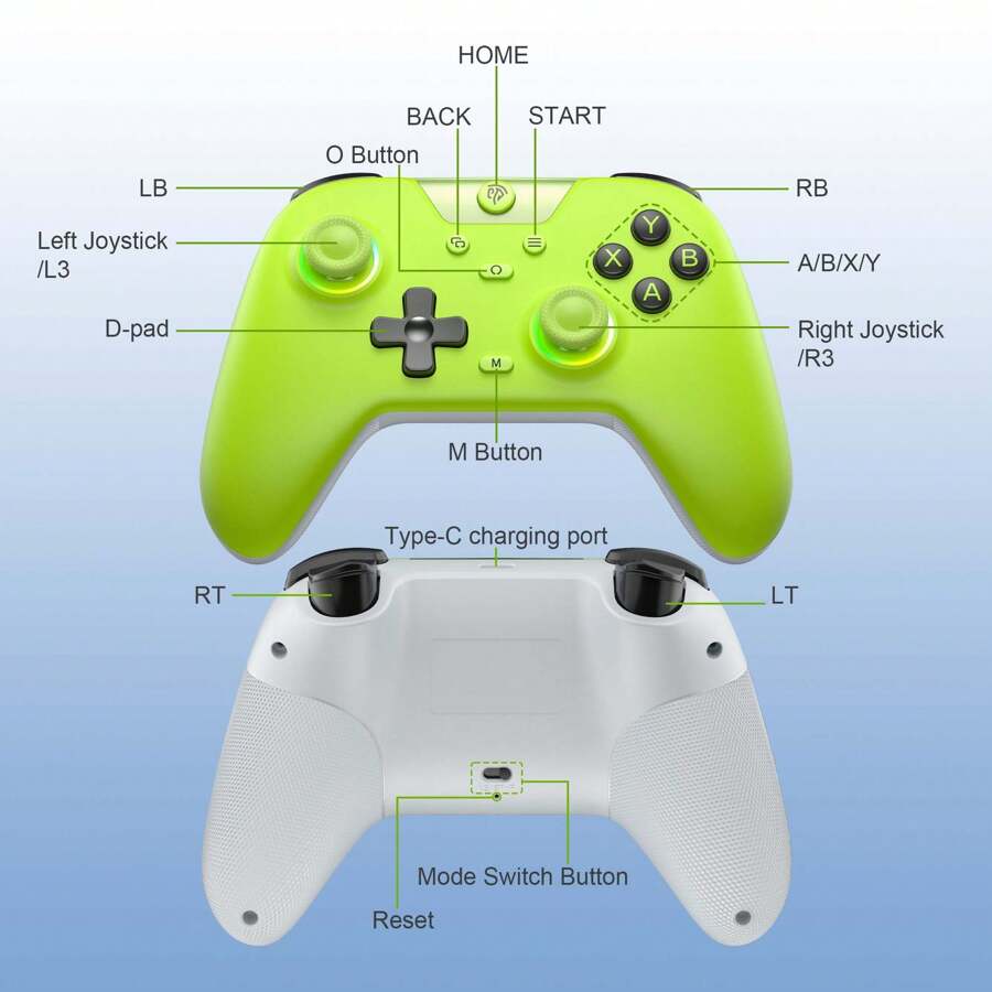 EasySMX EasySMX X05 Multiplatform Gaming Controller With Hall Effect ... EasySMX EasySMX X05 Multiplatform Gaming Controller With Hall Effect ...