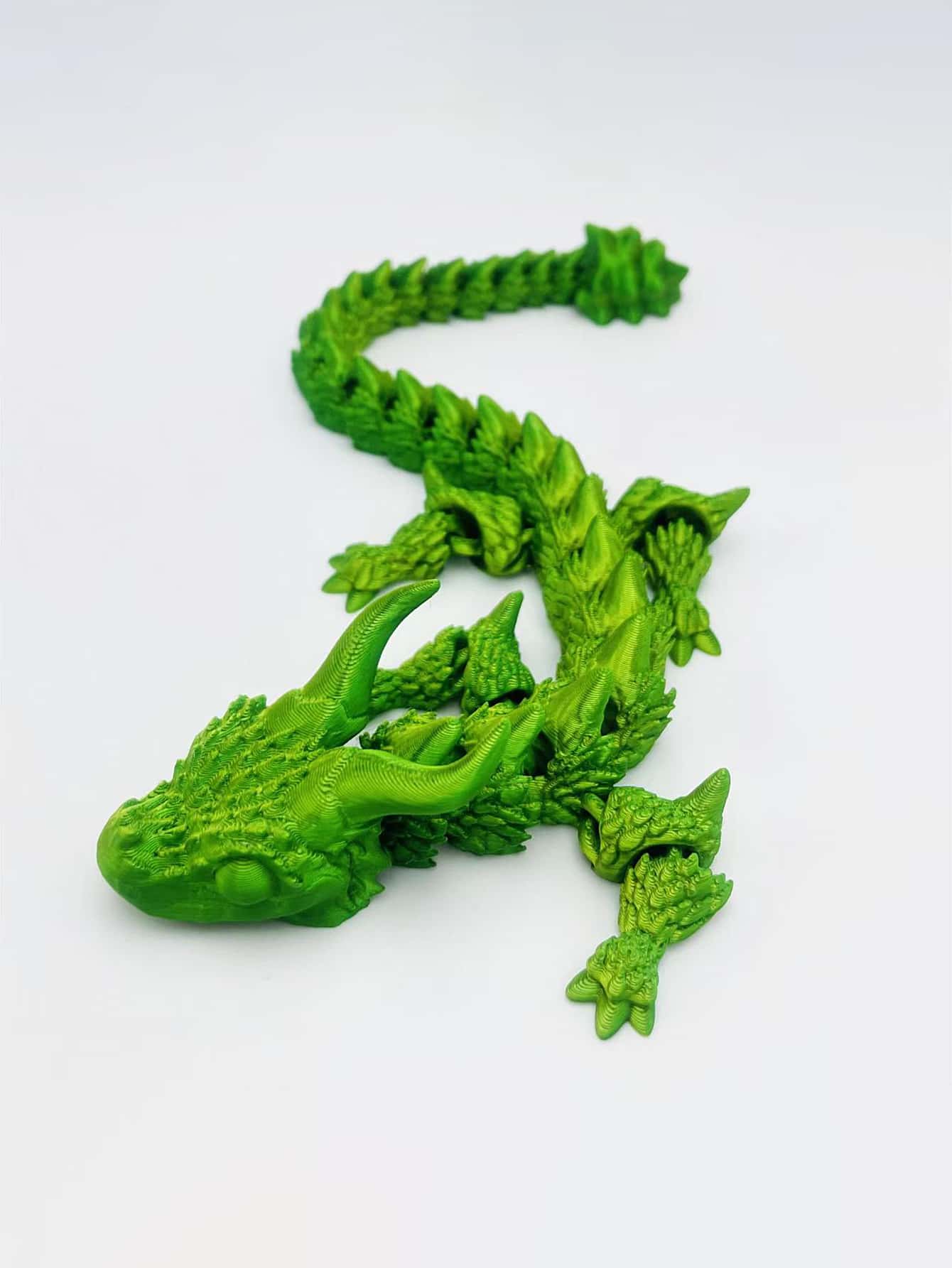 Figure de bison dragon en polyréine à articulation dynamique imprimée ...