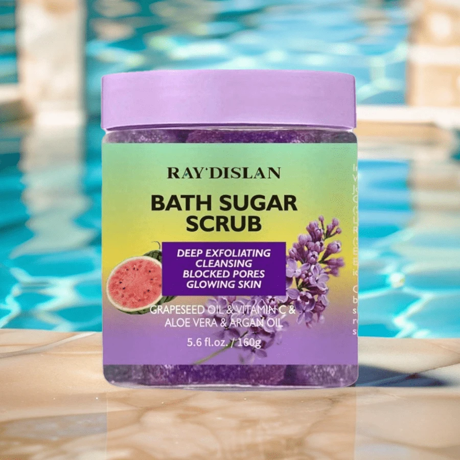 RAY DISLAN Esfoliante Corporal Multicolorido, Sabonete Corporal de ...