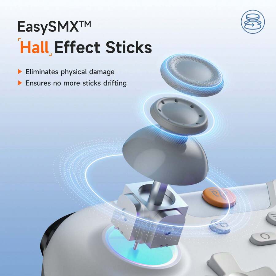 EasySMX EasySMX X05 Multiplatform Gaming Controller With Hall Effect ...