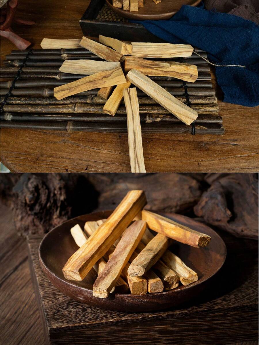 5pcs Peru Palo Santo High Oil Scented Wood Sticks, Long Lasting Aroma ...