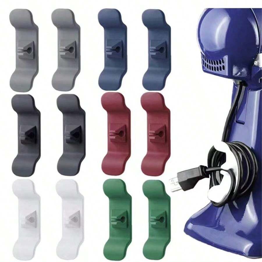 3pcs Set Electric Wire Wrap Holder, Flexible Cable Management ...