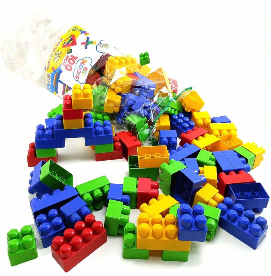 100 PIECE BUILDING BLOCKS WITH REIBLOCKS TRUCK | SHEIN USA