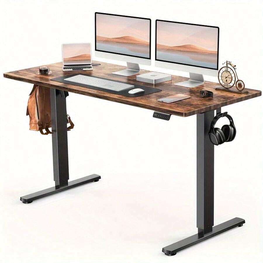 48" Electric Standing Desk - Adjustable Height, Ergonomic Workstation ...