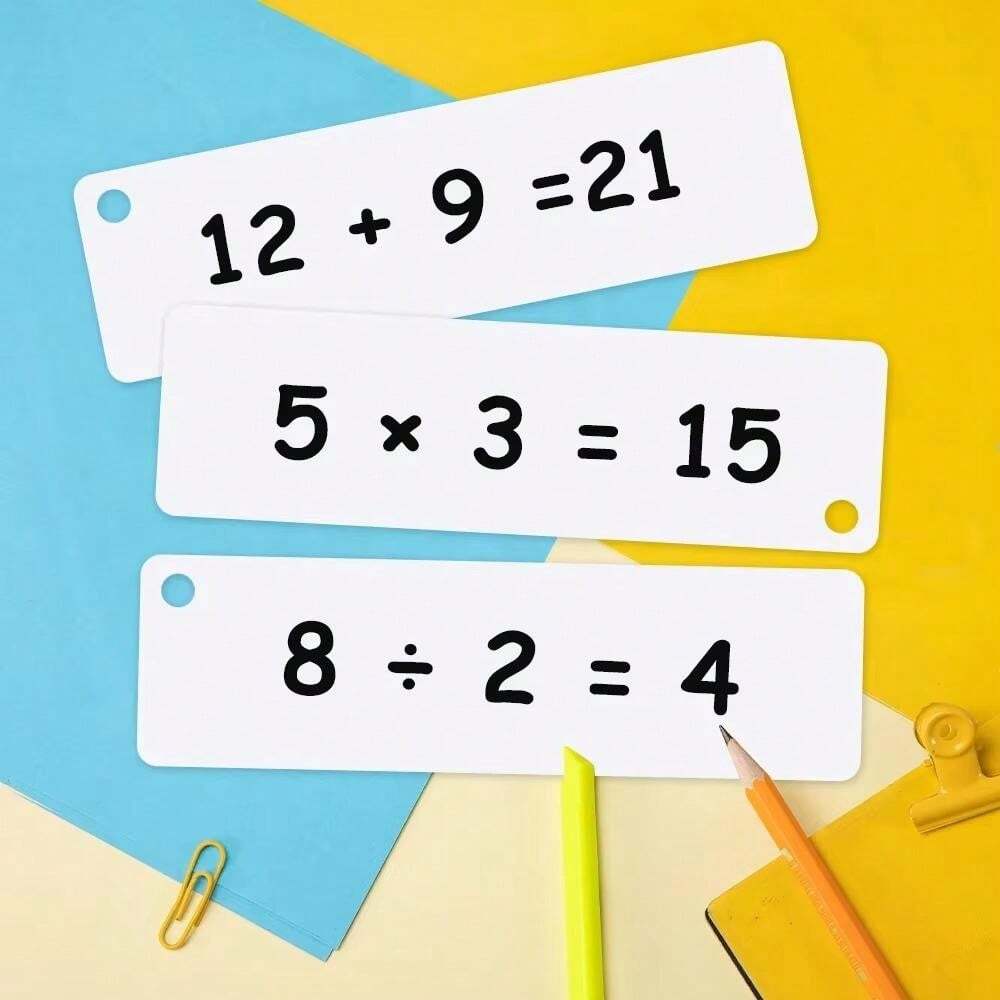 40Pcs Blank Word Card Handwritten Memo Ring Learning Vocabulary Card ...