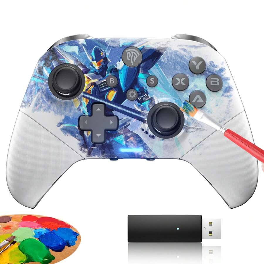 EasySMX EasySMX X10, PC And Multiplatform Gaming Controller With Full ...