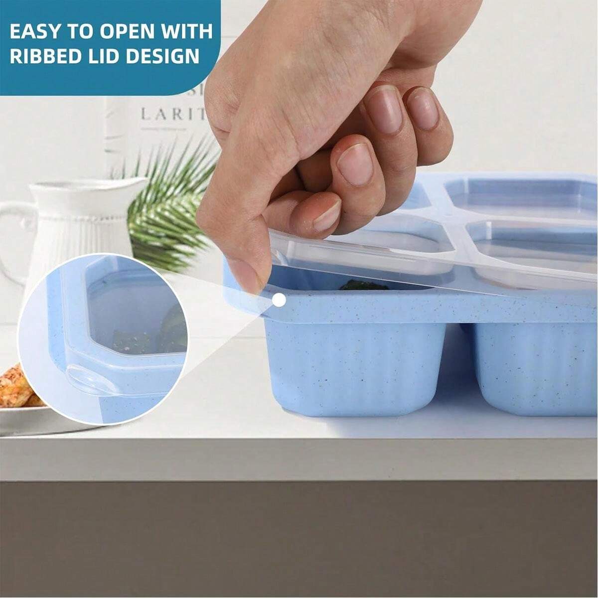 1 pieza, Recipiente para aperitivos Contenedor de preparación de ...