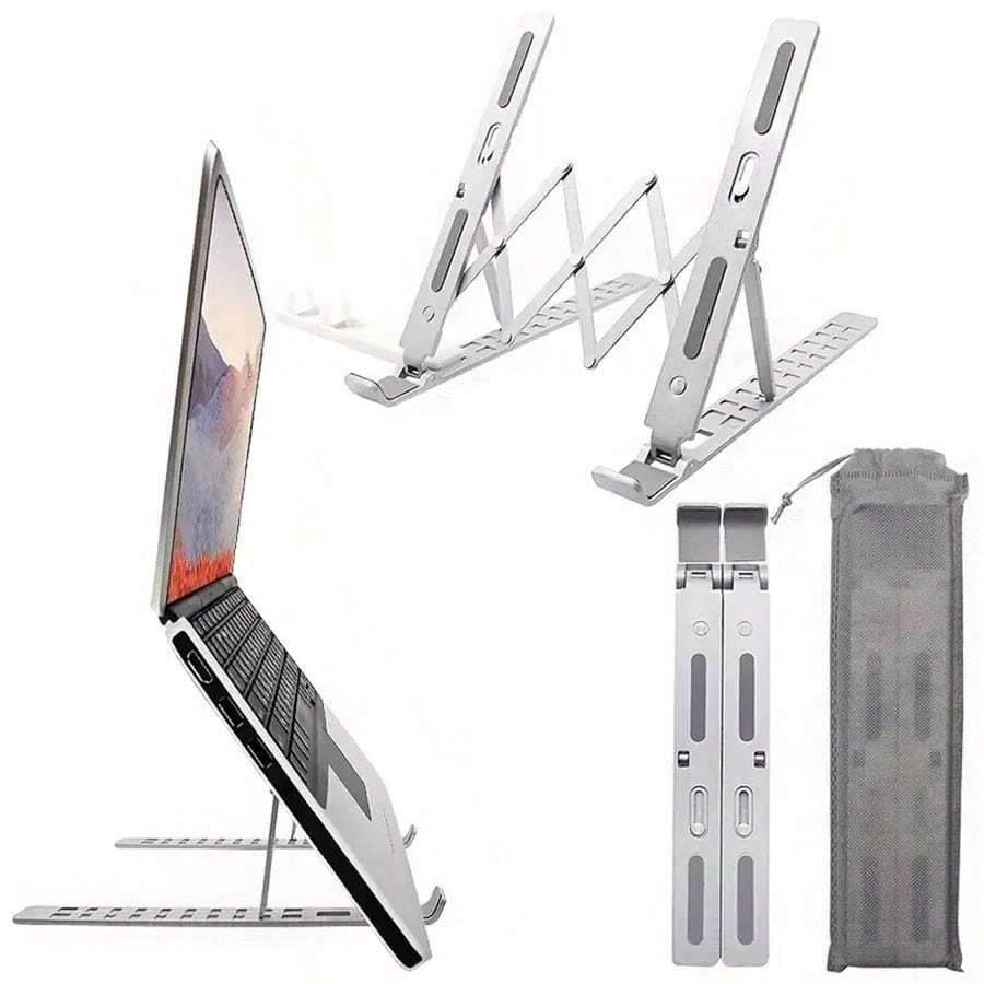 Portable Laptop Stand Riser Foldable Adjustable Notebook Holder ...