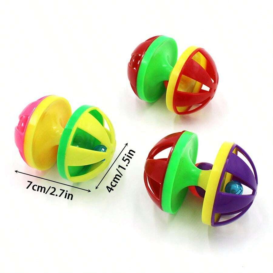 Cat Interactive Rolling Bell Sound Toy. Volg het ritme en cirkel de bel ...