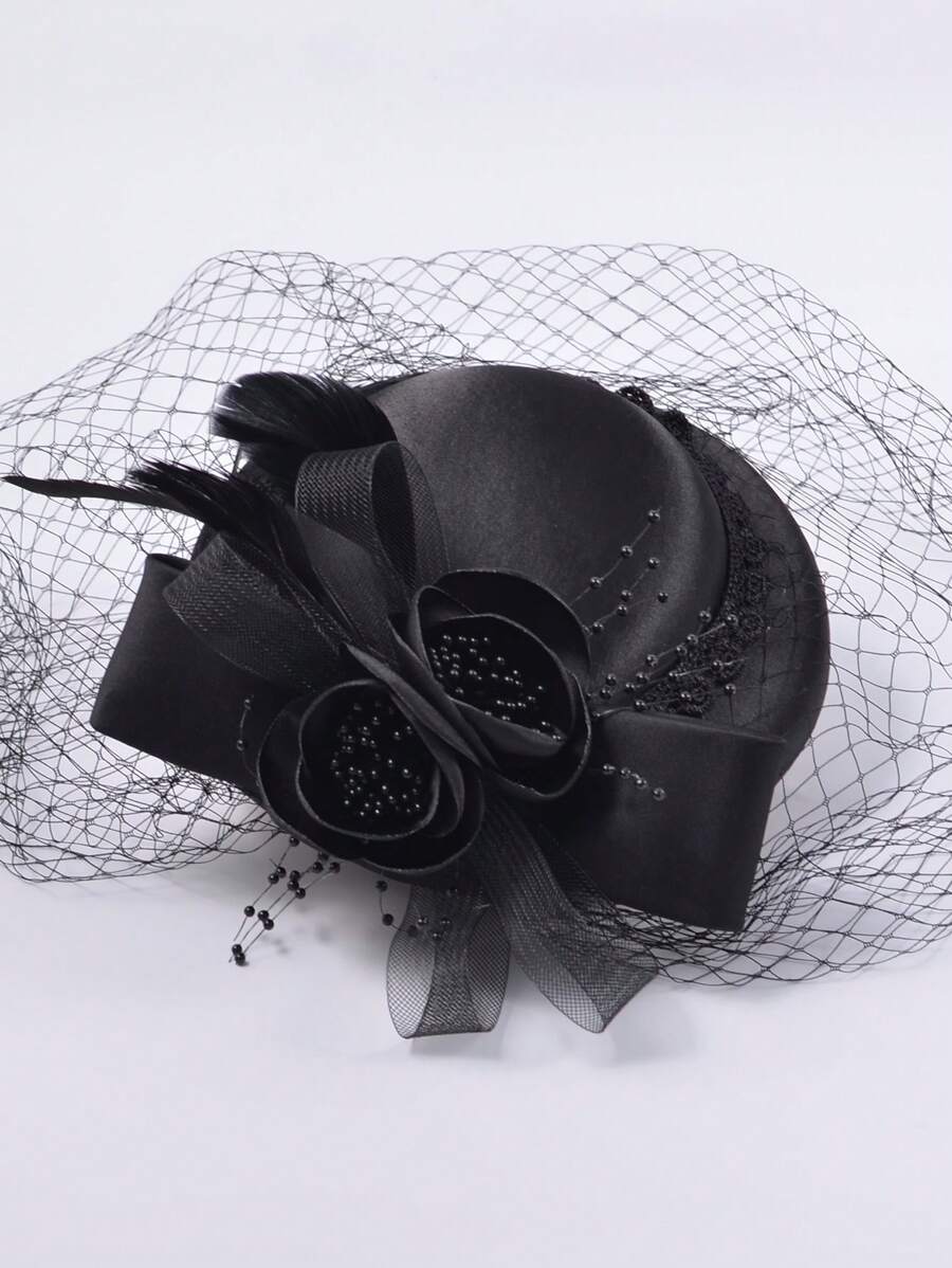 Marineblauer Mini Hut im französischen Stil für Partys und Kopfschmuck ...