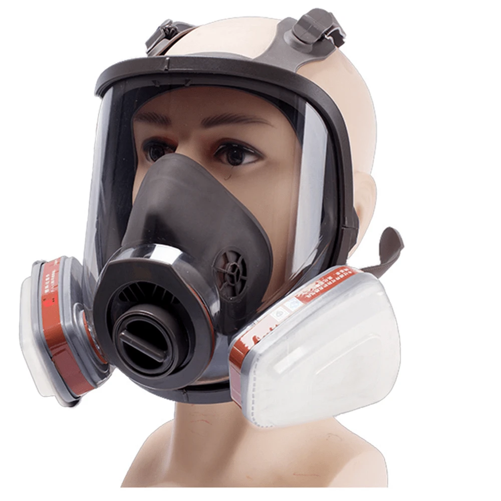 7 In 1 6800A Industrial Painting Spraying Respirator Gas Mask 2 In 1 ...