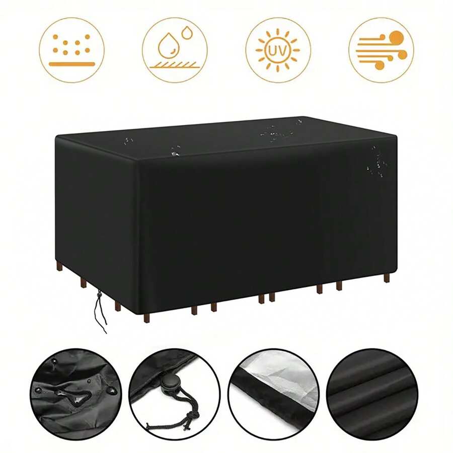 Multi-Size Outdoor Patio Garden Furniture Waterproof Dust Cover For ...