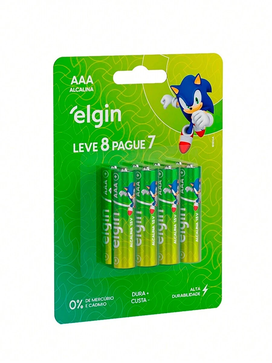 Elgin Alkaline AA Or AAA Batteries Blister Pack With 8 Units for Sale ...
