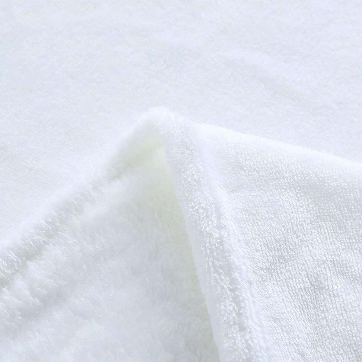 1ชิ้น ผ้าห่มพิมพ์รูปภาพและข้อความที่กำหนดเอง โปร่งใสและนุ่มสบาย อุ่นและ ...