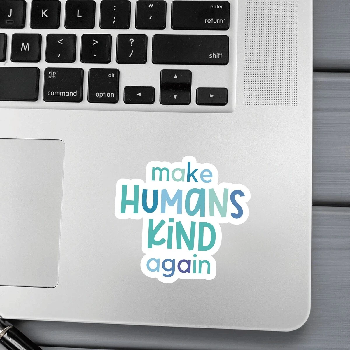 1 Pc Funny Kindness Sticker, Make Humans Kind Again Sticker, Positive ...