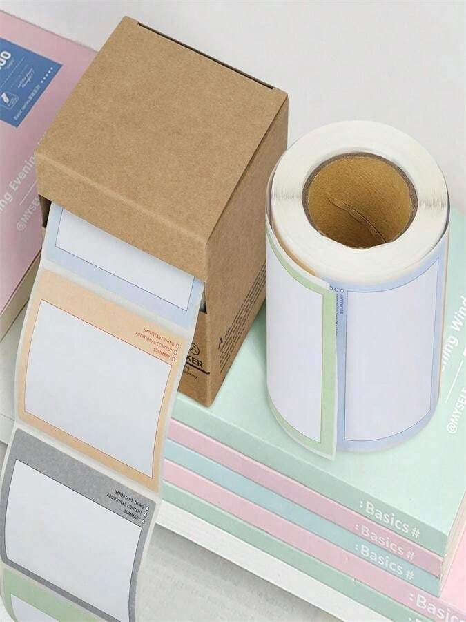 NatureTouch Full Adhesive Removable Customizable Labels,Self-Stick Note ...